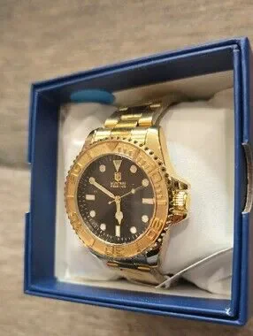 Accessories | 9 Mens Montres Prestige By Invicta Goldtone Dive Style ...